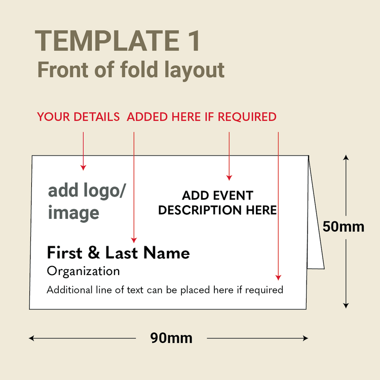 Event & Name Cards – Paper Go Round